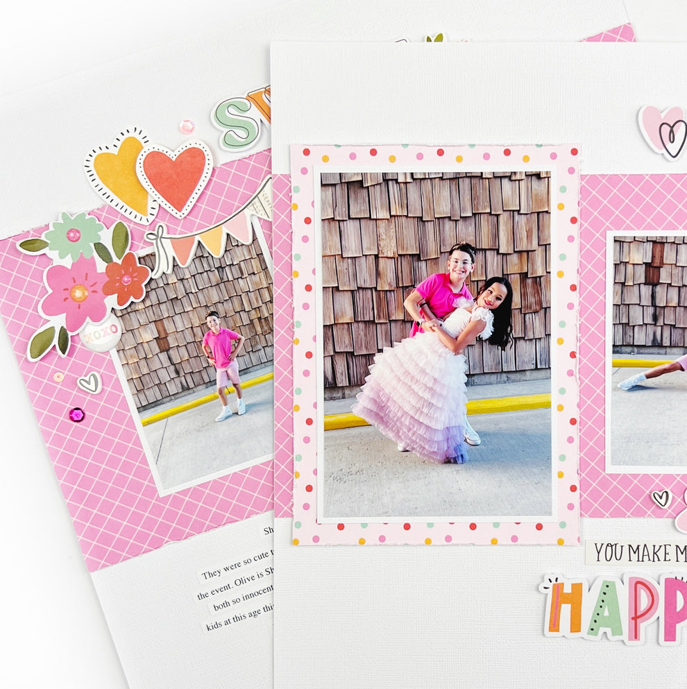 Love You Six Layout Class & Kit – paperandbling